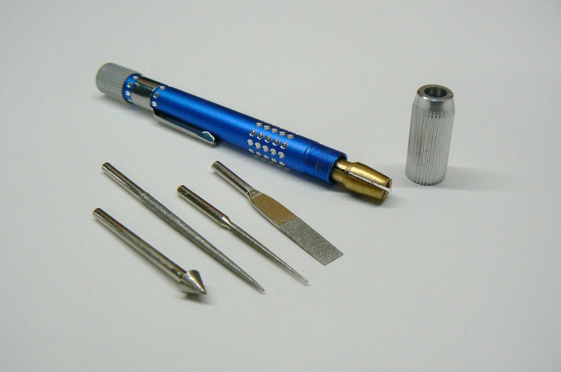 Bead Reamers Deluxe 4 Pc Set Diamond Reamer Beadworking Tools - Etsy
