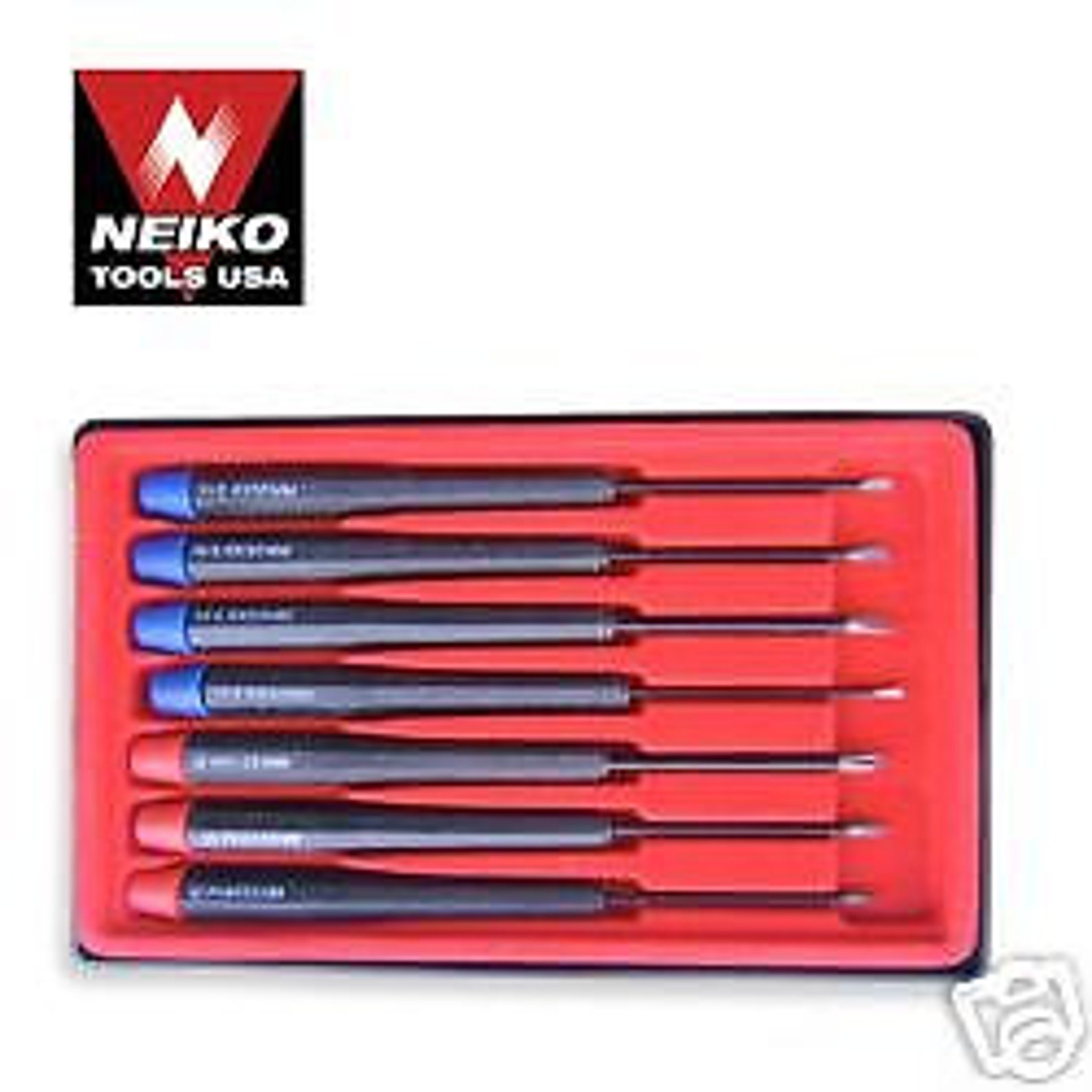 7pc Precision Screwdriver Set Magnetic Tips Neiko Usa - Etsy