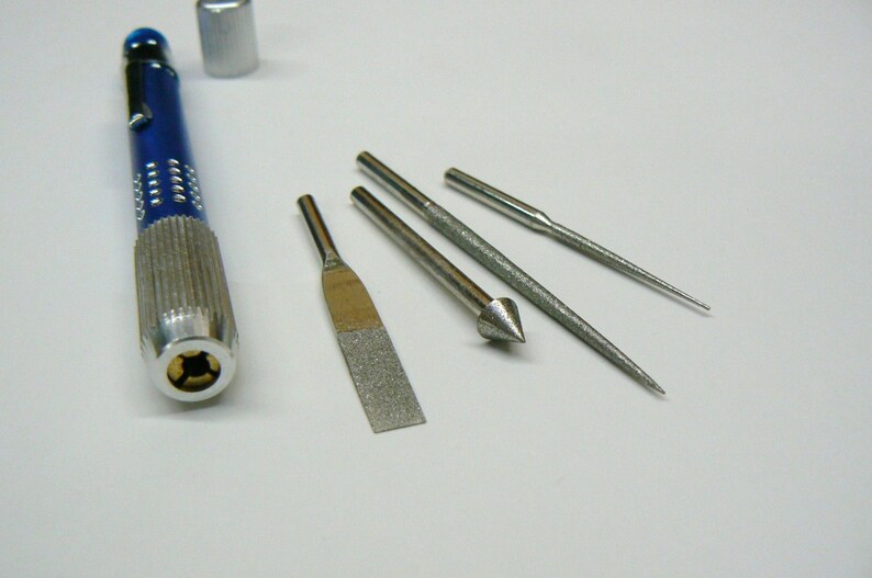 Bead Reamers Deluxe 4 Pc Set Diamond Reamer Beadworking Tools - Etsy