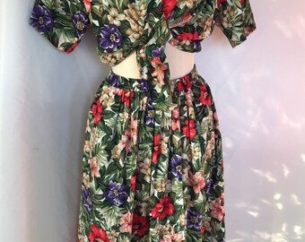 Floral Two Piece Set - Etsy