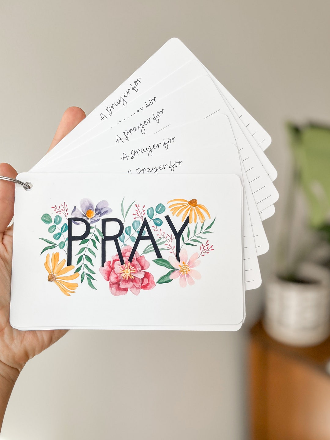 Prayer Cards for Women, Notecards to Help Women to Pray, Set of 10 ...