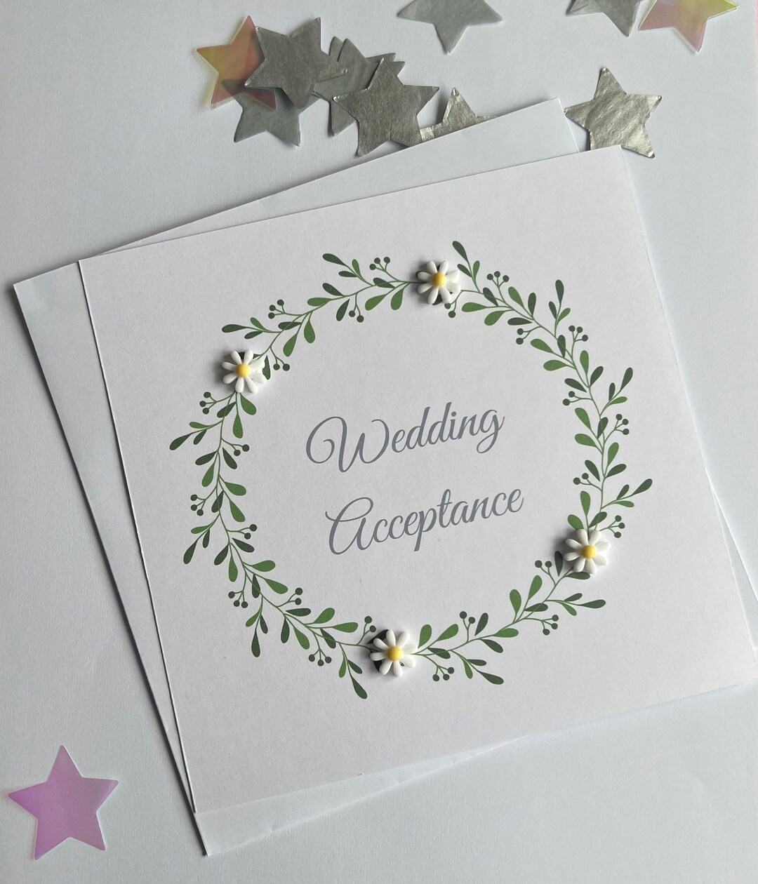 Wedding Acceptance Card - RSVP Card - Wedding RSVP Card - Etsy