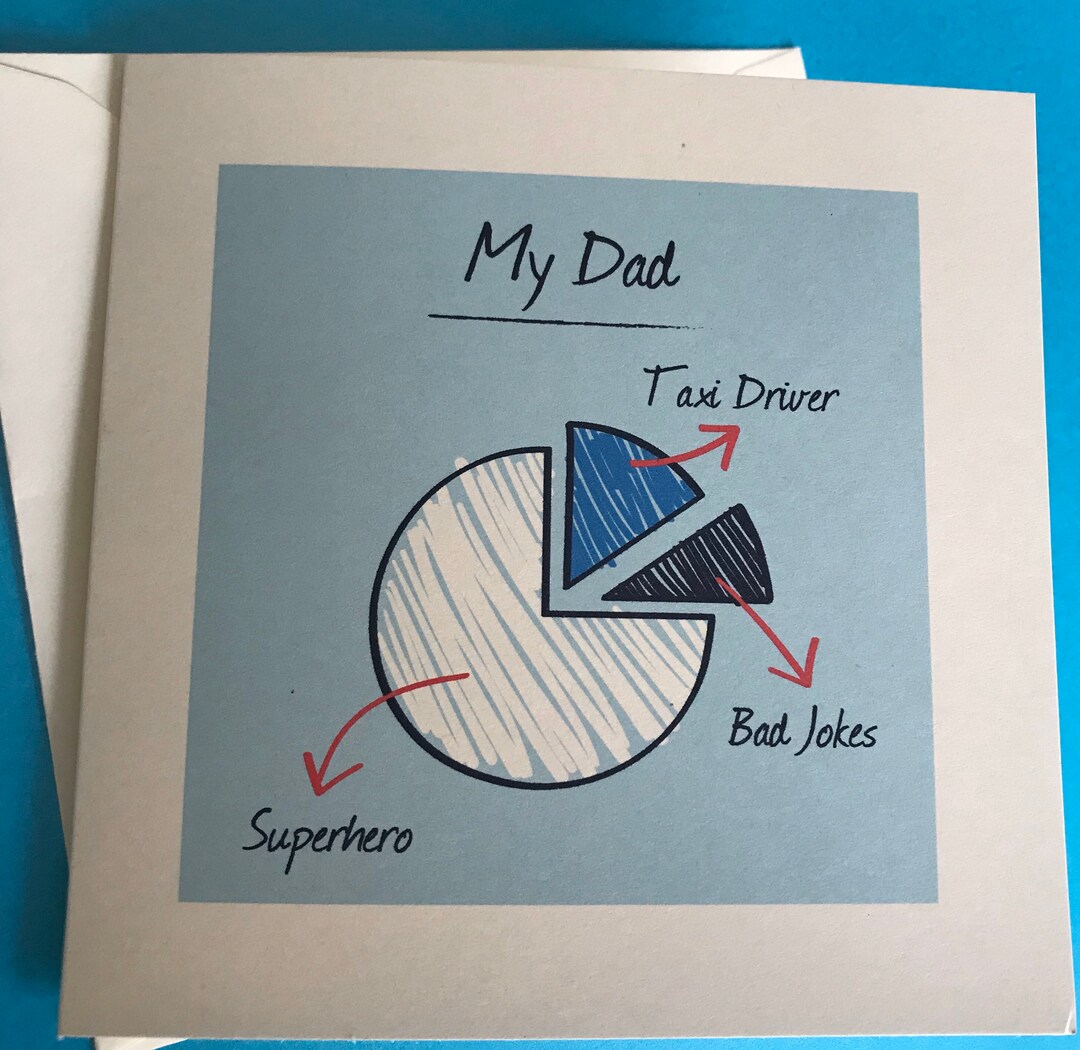 My Dad Father’s Day Card- Card for Father’s Day- Handmade Card - Blank ...