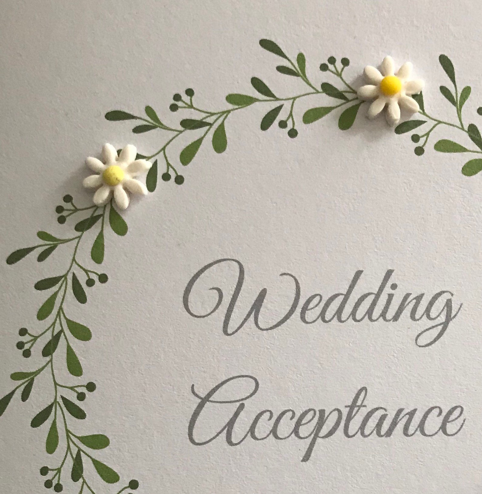 Wedding Acceptance Card RSVP Card Wedding RSVP Card | Etsy