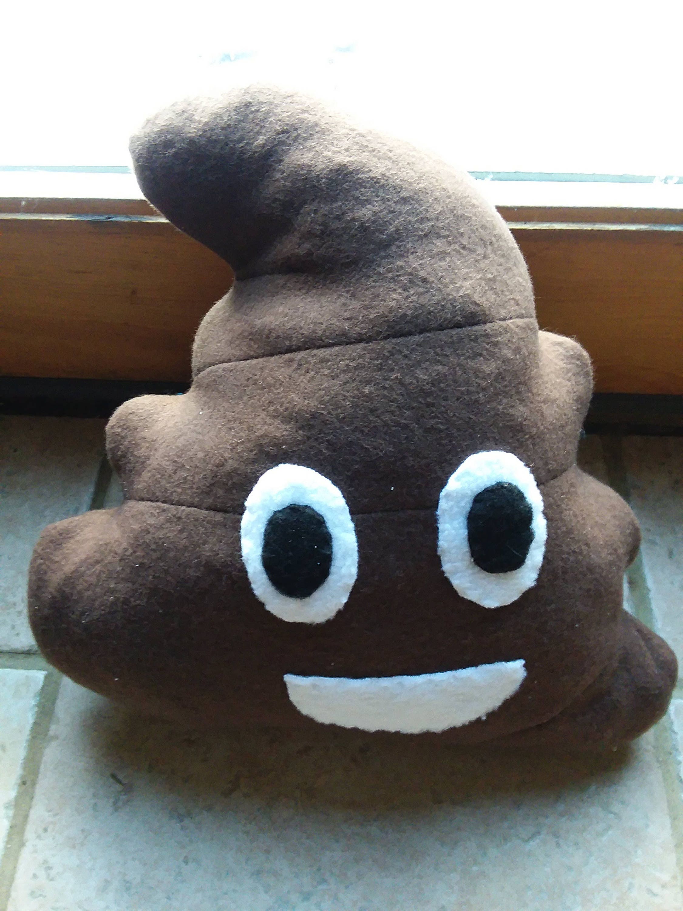 Poop Emoji Pillow - Etsy