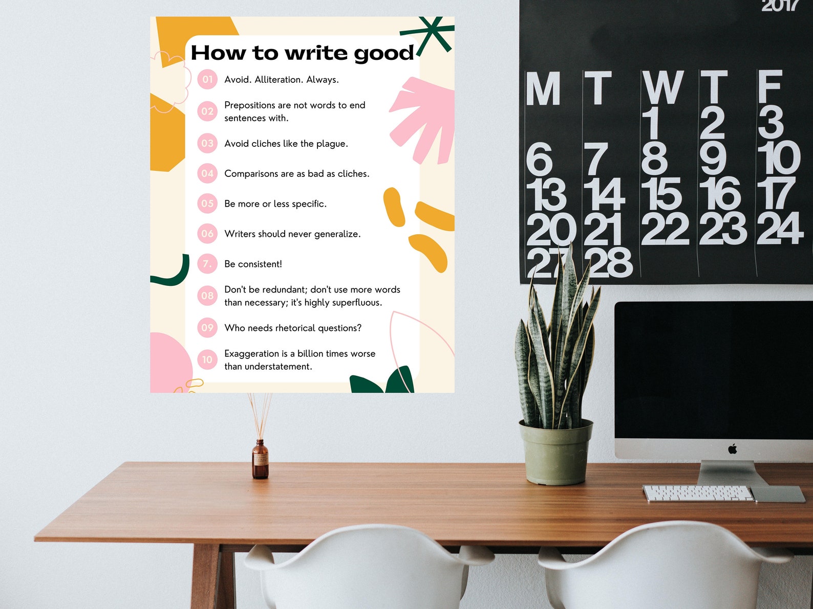 How to Write Good || Educational Poster, Classroom Poster || Digital ...