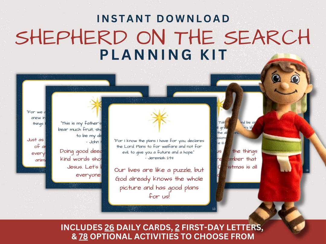 Shepherd on the Search | Christ-centered Christmas Tradition | Pre ...
