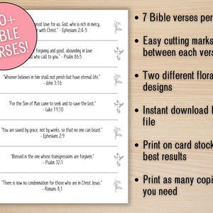 Printable Scripture Easter Egg Fillers | Bible Verse Easter Basket ...