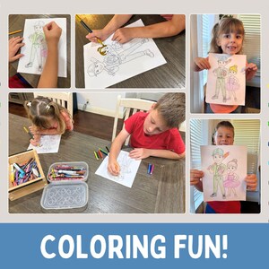 Custom Photo Coloring Page: Personalized Line Art Gift (digital PDF - Etsy