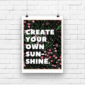 Floral Motivational Quotes (set of 3) || Classroom Decor || Digital ...