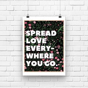 Floral Motivational Quotes (set of 3) || Classroom Decor || Digital ...