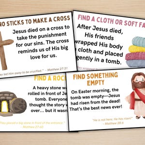 Easter Scavenger Hunt | Holy Week Children Activity | Sunday Schools ...