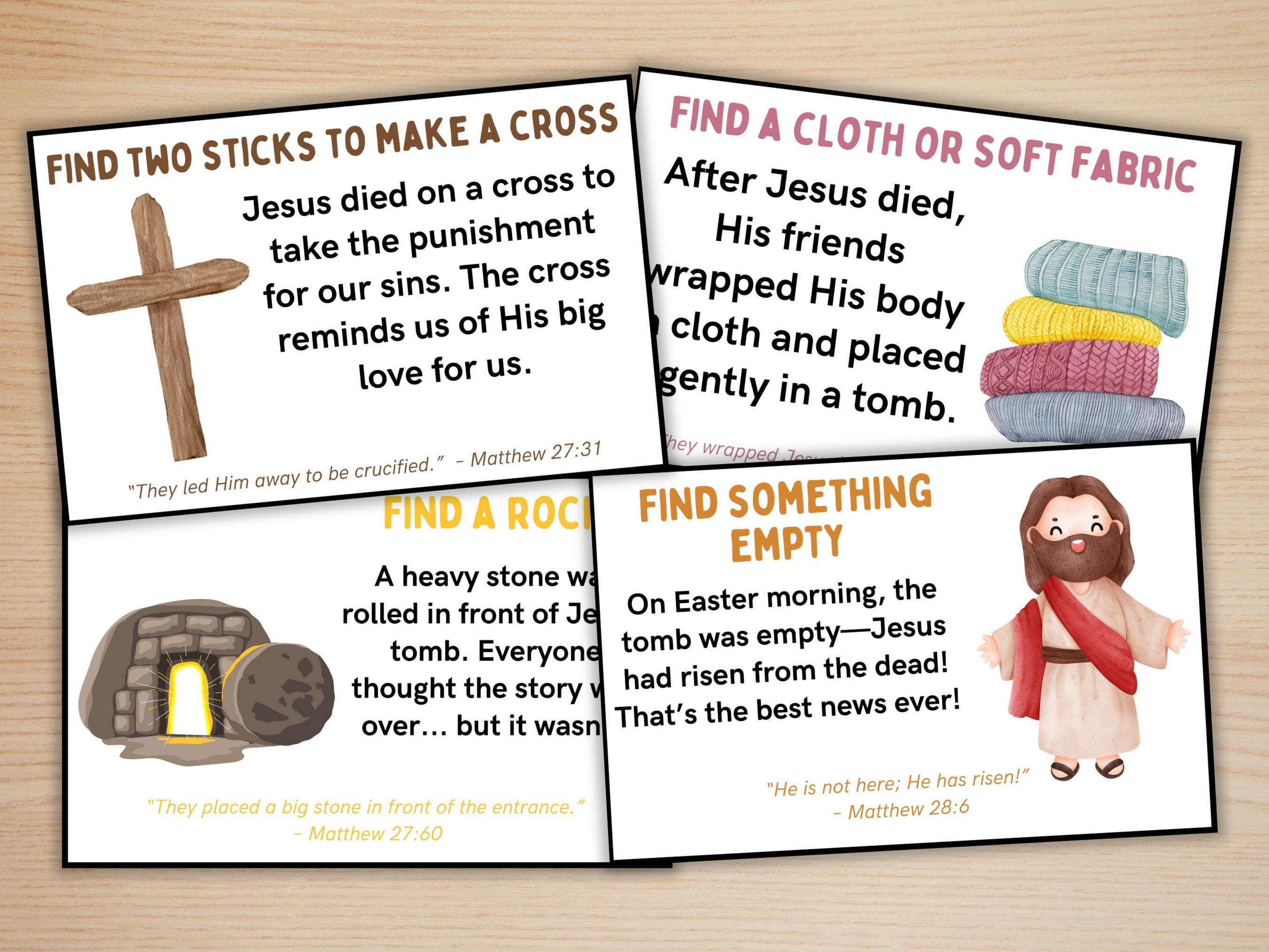 Easter Scavenger Hunt | Holy Week Children Activity | Sunday Schools ...