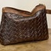 REC Mini Case - Hand Woven Leather Makeup Case, Braided Rectangular ...
