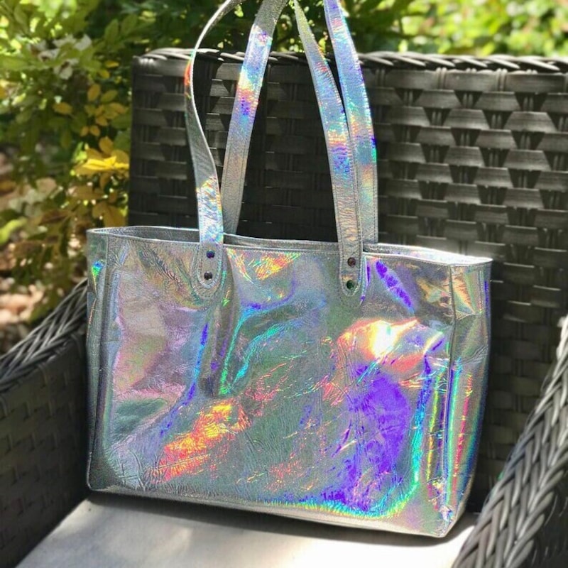 Holographic Bag - Etsy