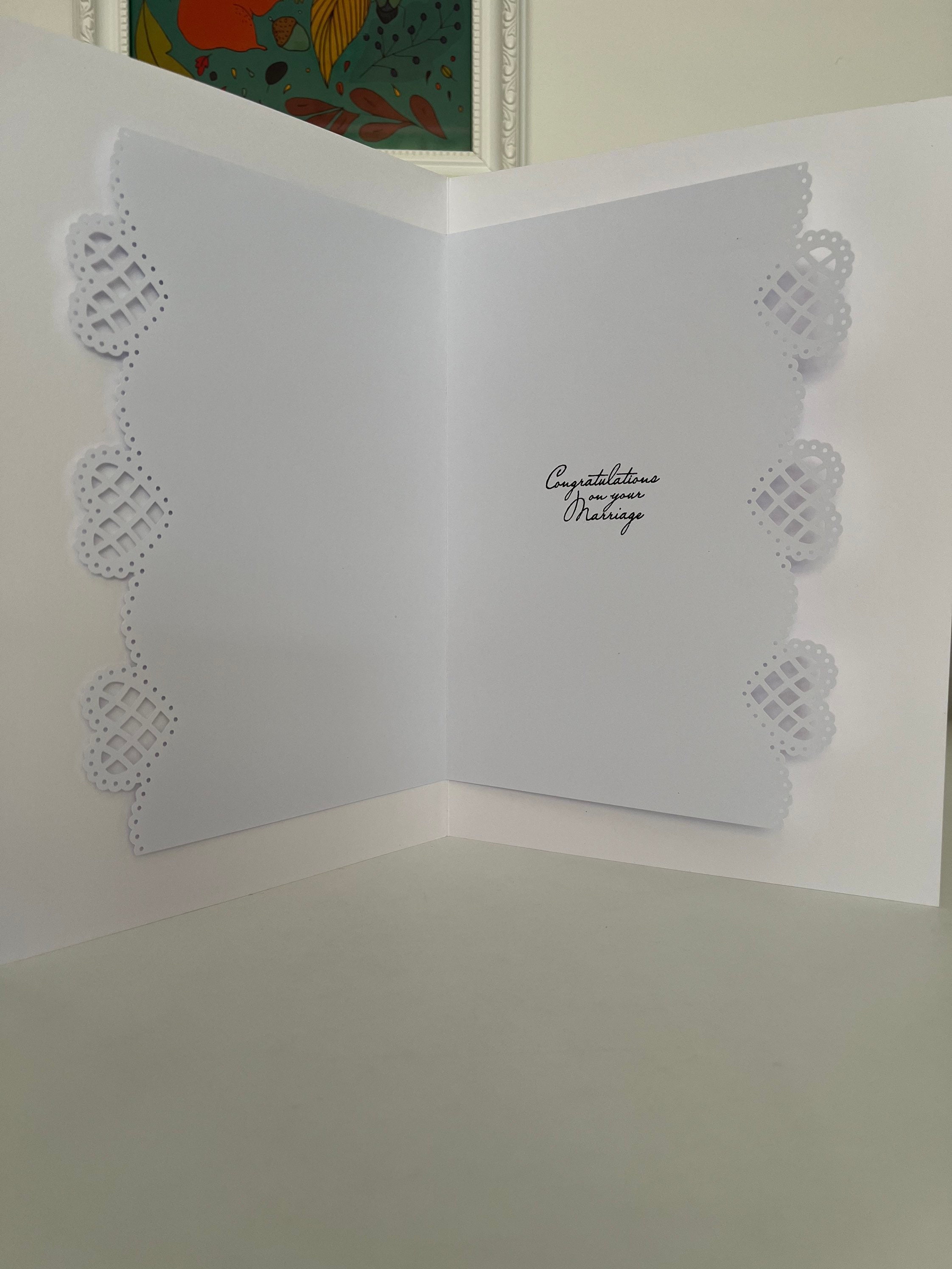 Very Large Wedding Card, Personalised With Box. - Etsy