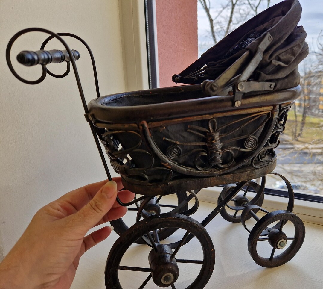 Antique Dome Carriage Germany Decor Collectibles Stroller, Doll ...