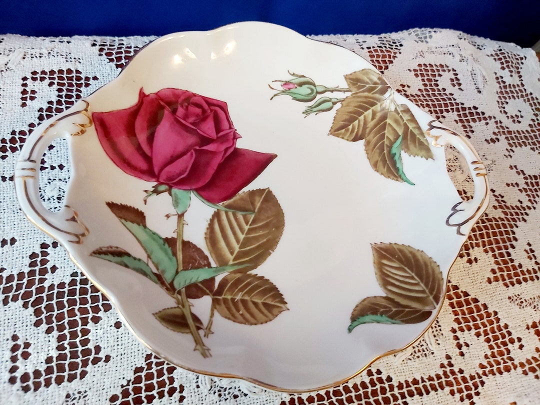 Royal Standard English Rose Porcelain Plate Bone China English Flower ...