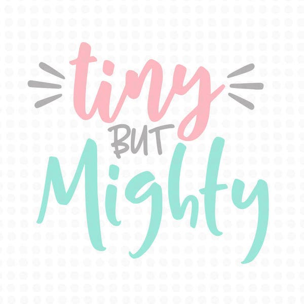 Tiny but Mighty - Etsy