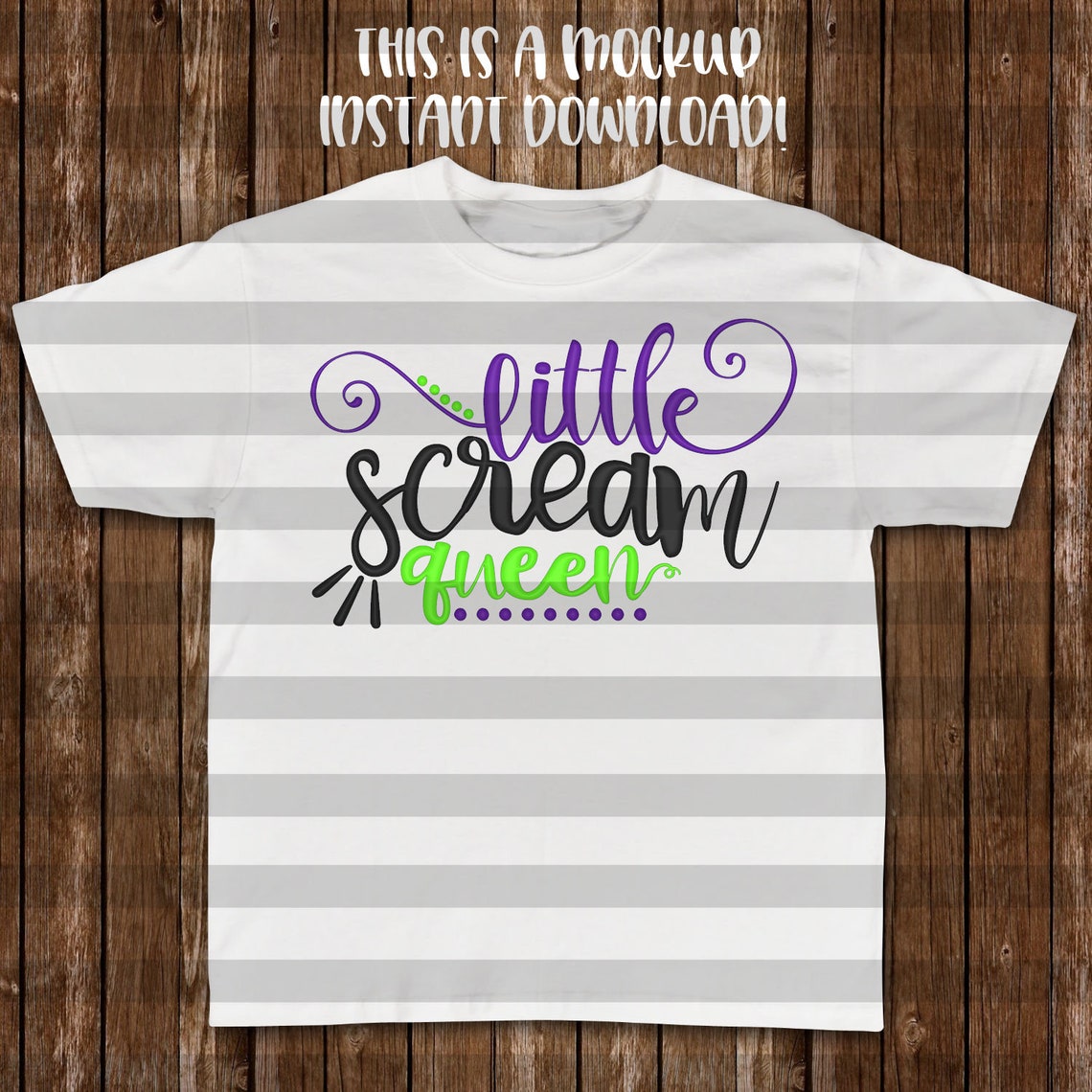 Halloween Svg Little Scream Queen Scream Queen Svg Toddler - Etsy