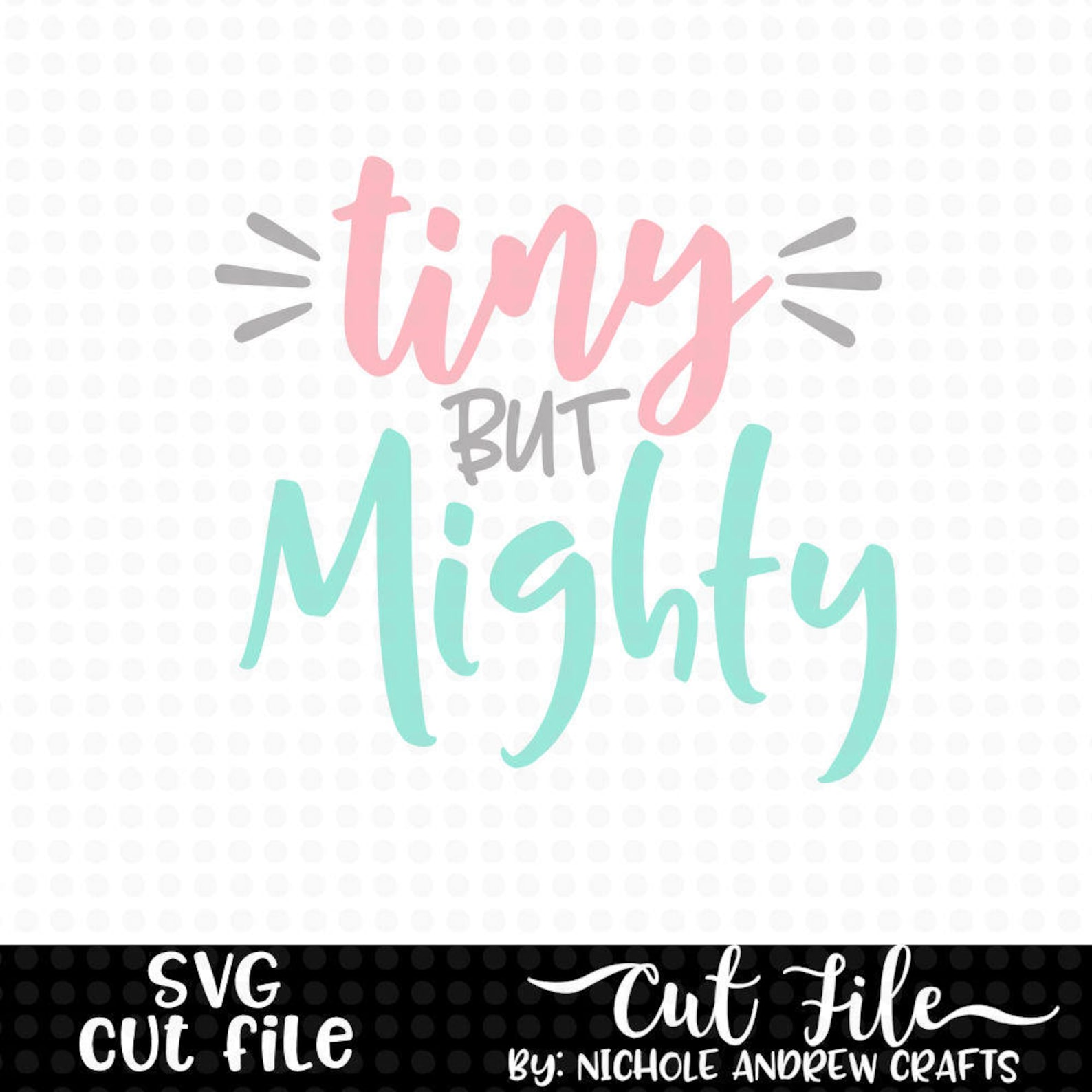 Tiny but Mighty Svg Design NICU Svg Svg Design Preemie - Etsy Canada