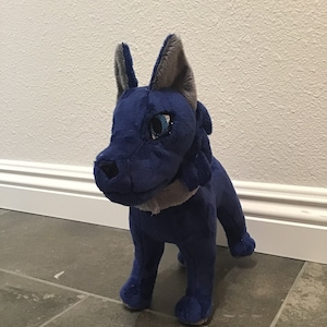 Blue! -- Wolf's Rain Stuffed Animal - Etsy