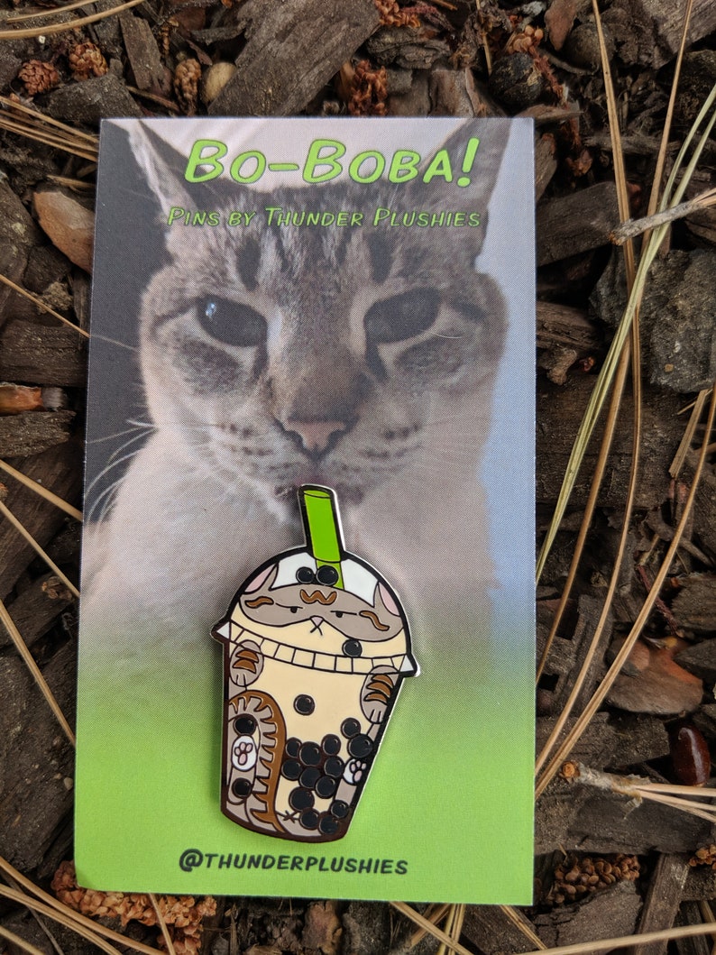 Bo-boba Enamel Pin! - Etsy