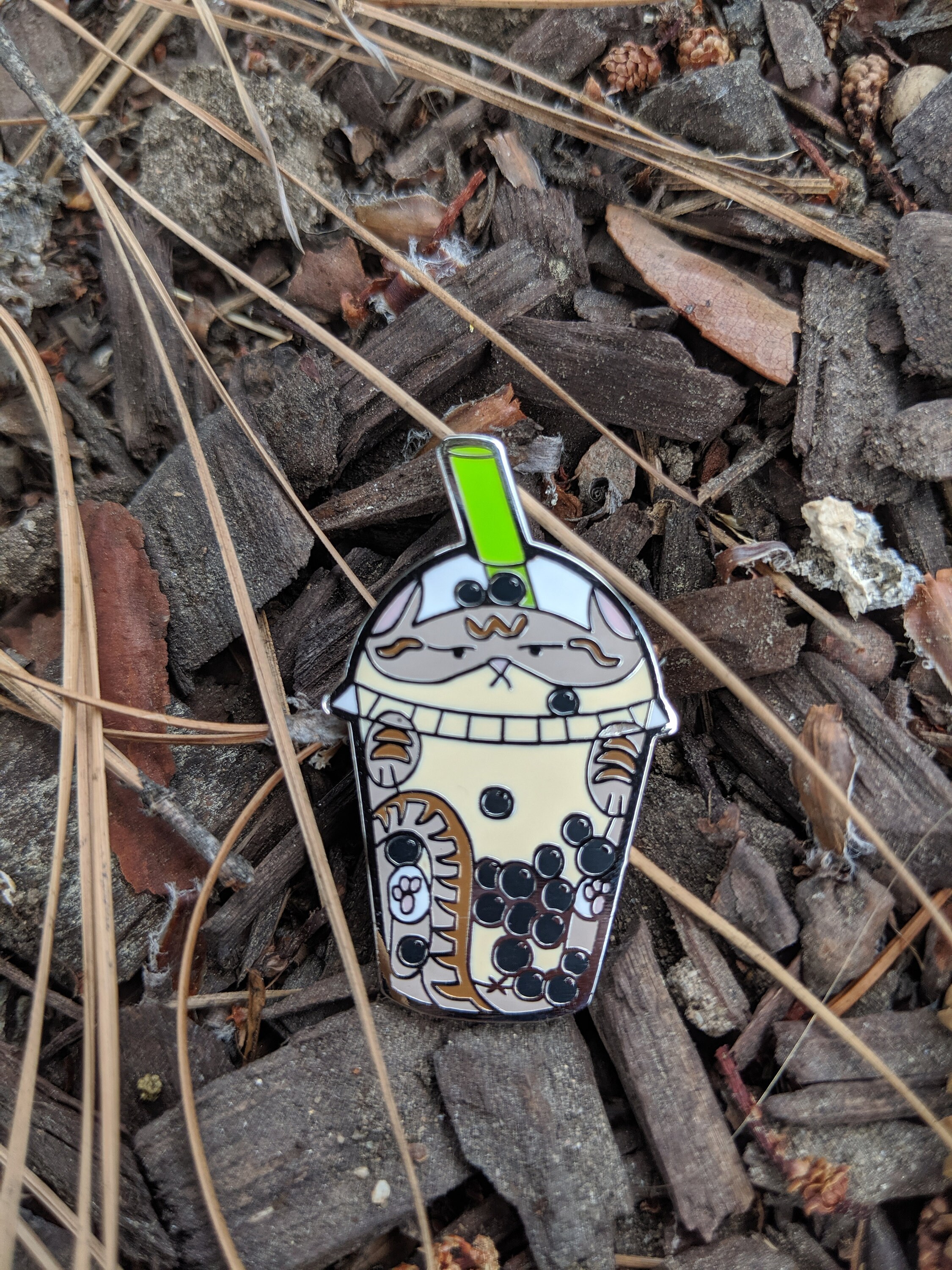 Bo-boba Enamel Pin! - Etsy
