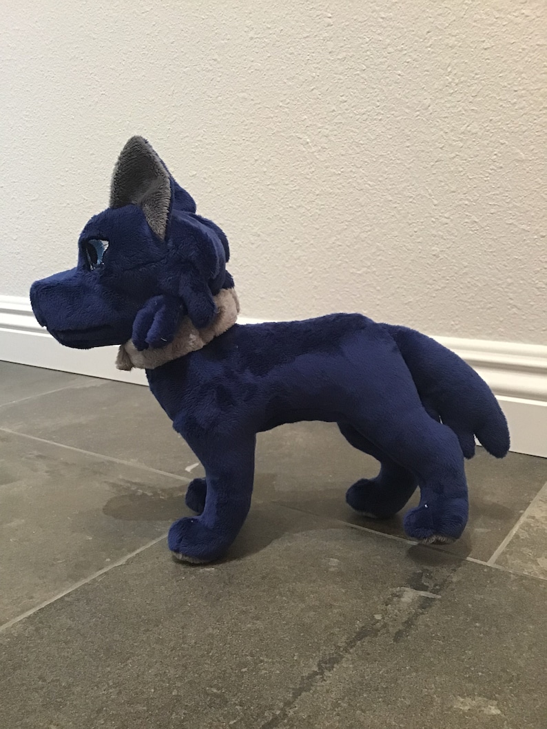 Blue Wolf's Rain Stuffed Animal | Etsy