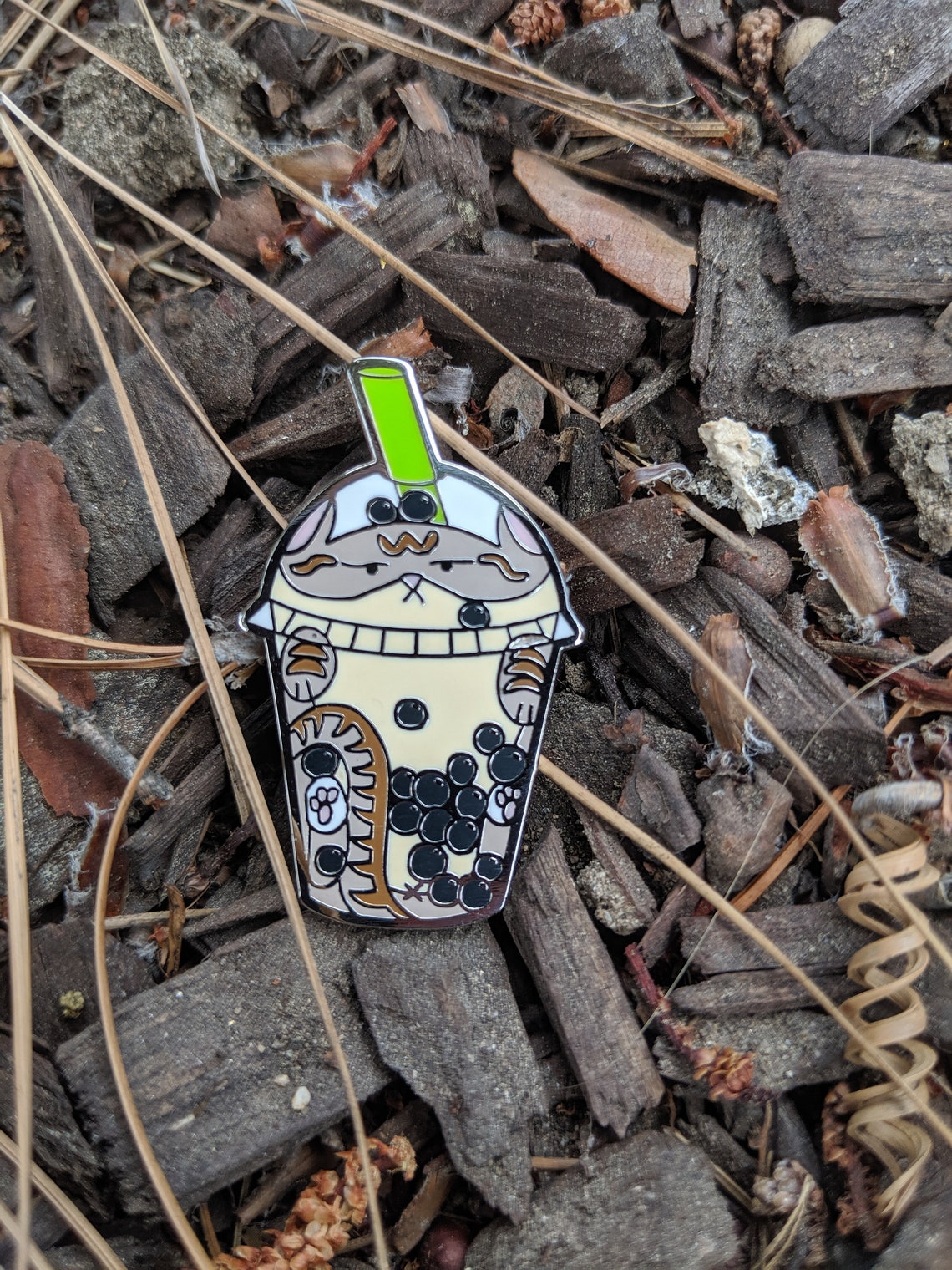 Bo-boba Enamel Pin - Etsy