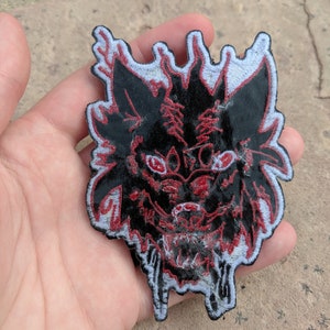 Shadow Wolf Patches - Etsy