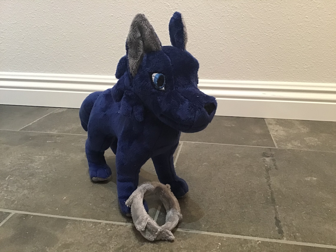Blue! -- Wolf's Rain Stuffed Animal - Etsy