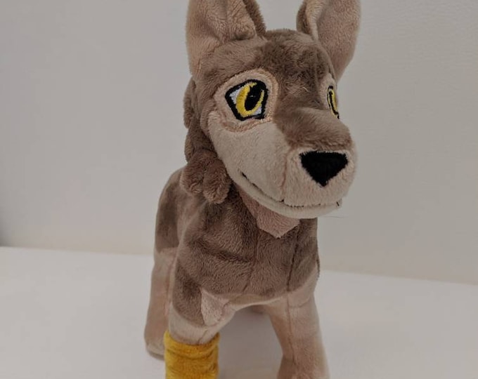 Toboe! -- Wolf's Rain Stuffed Animal - Etsy