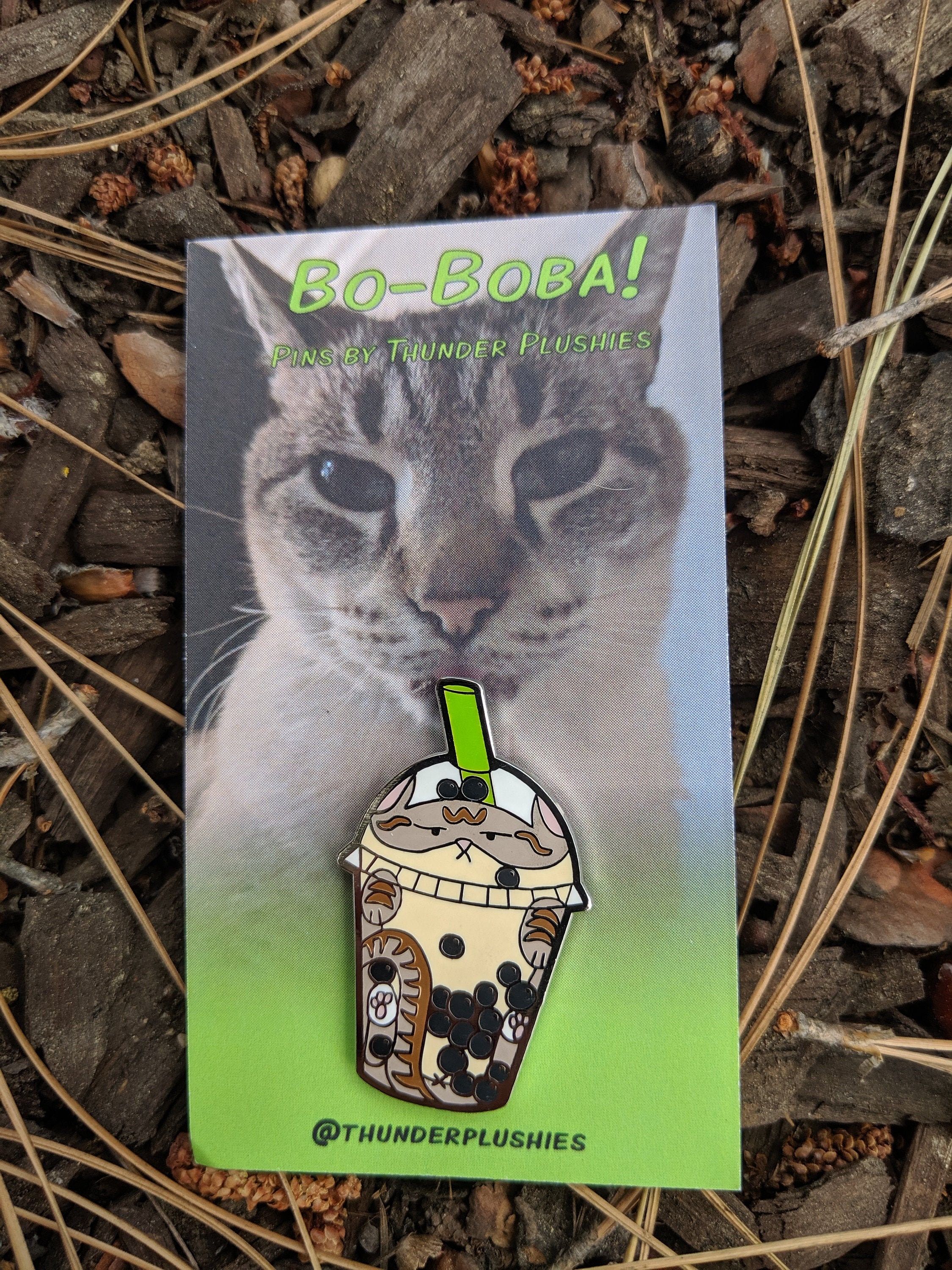 Bo-boba Enamel Pin! - Etsy
