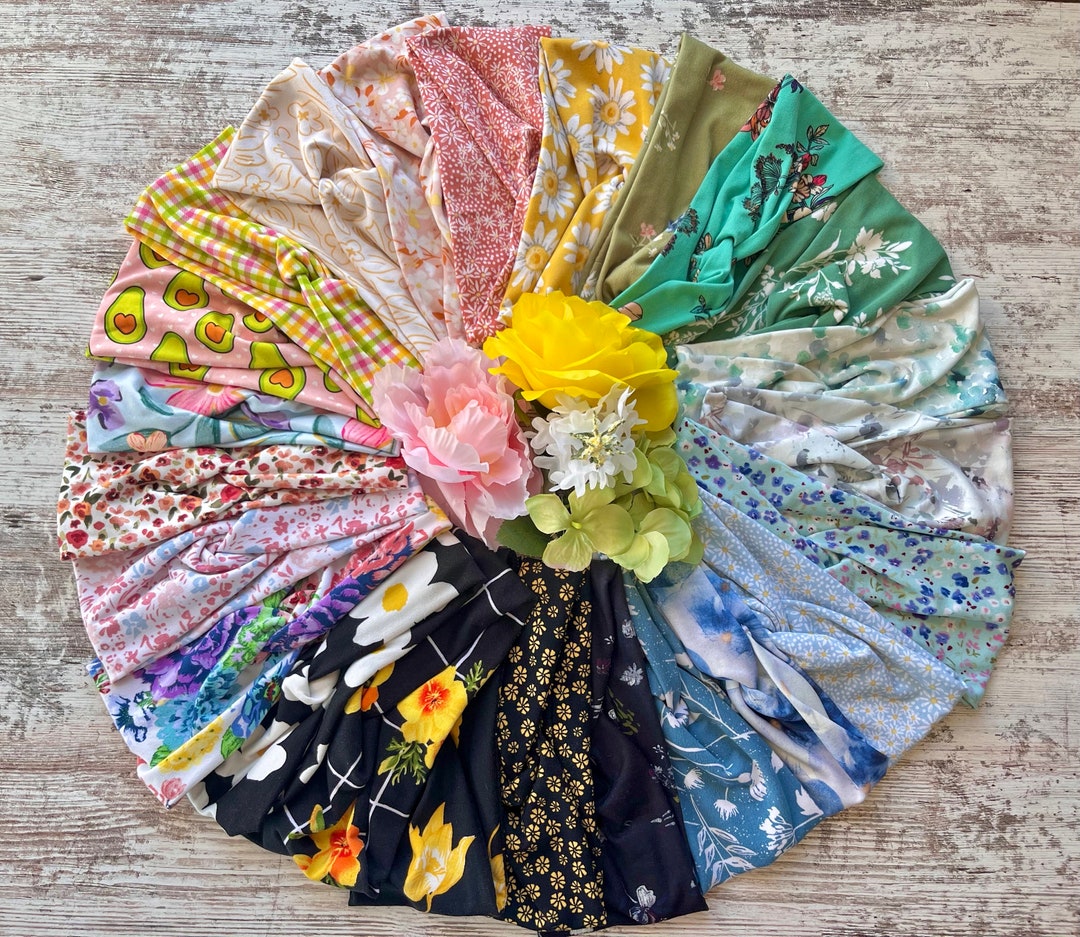 Springtime Stylish Headbands, DBP Stretch Knit Extra Soft Headbands ...