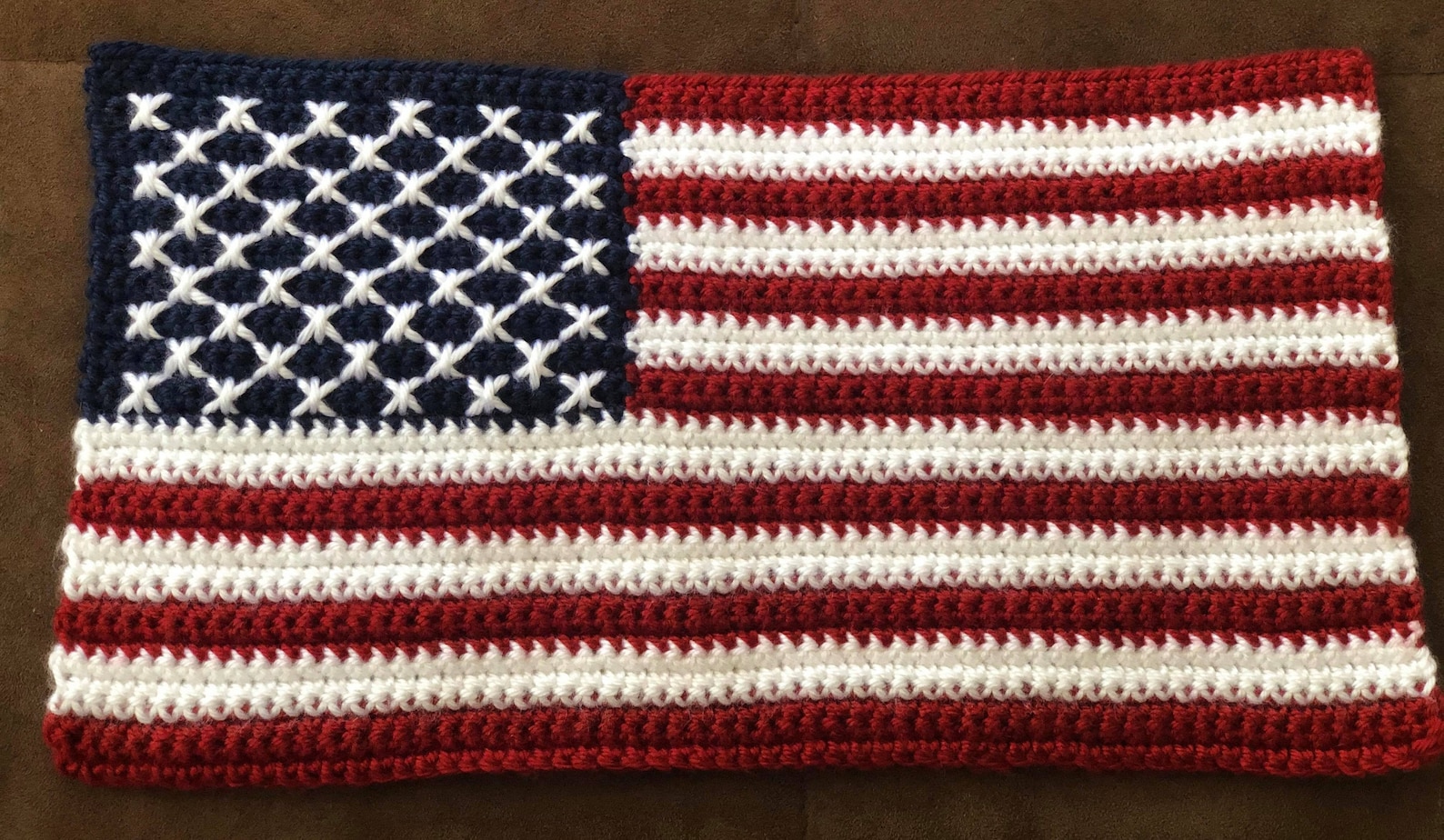 Small Replica of the USA Flag Crochet Pattern ~ PDF ONLY - Etsy