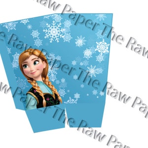 INSTANT DOWNLOAD Disney Frozen Popcorn Box - Etsy