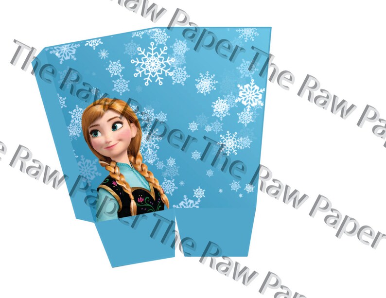 INSTANT DOWNLOAD Disney Frozen Popcorn Box | Etsy
