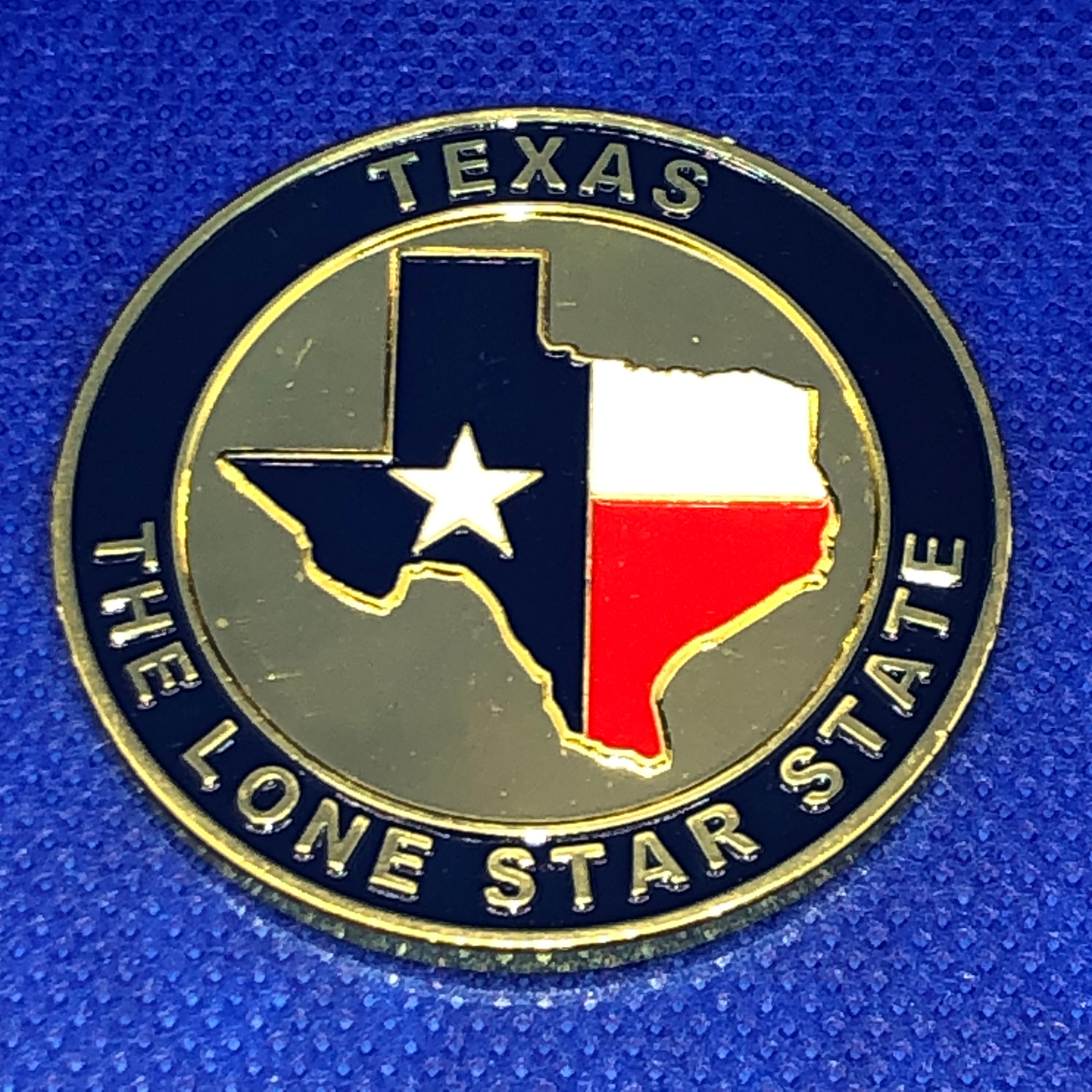 Texas Challenge Coin - Seal of the State of Texas, 1.0 Oz. Celebrate ...