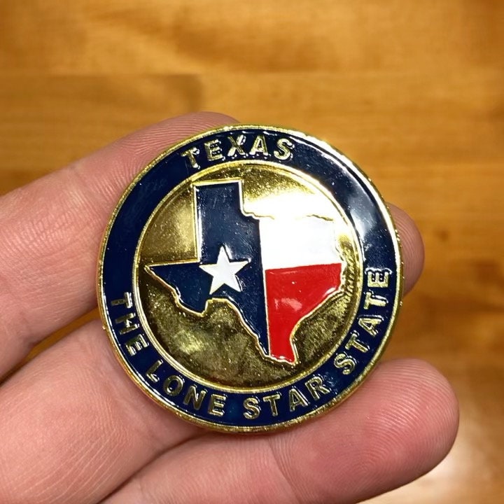 Texas Challenge Coin - Seal of the State of Texas, 1.0 Oz. Celebrate ...