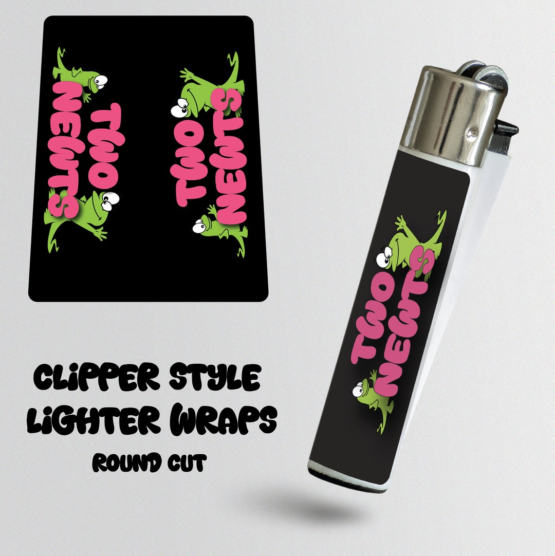 Custom Lighter Stickers 9, 18, 27 // Clipper Stickers, Customer Lighter ...