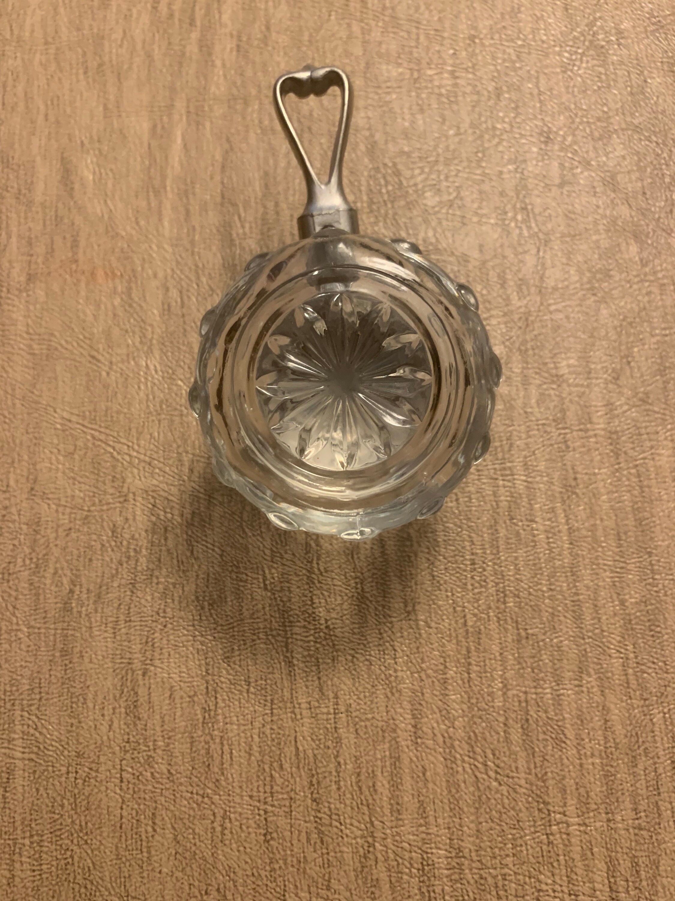 Rein Zinn BMF Hobnail Glass Miniature Container - Etsy