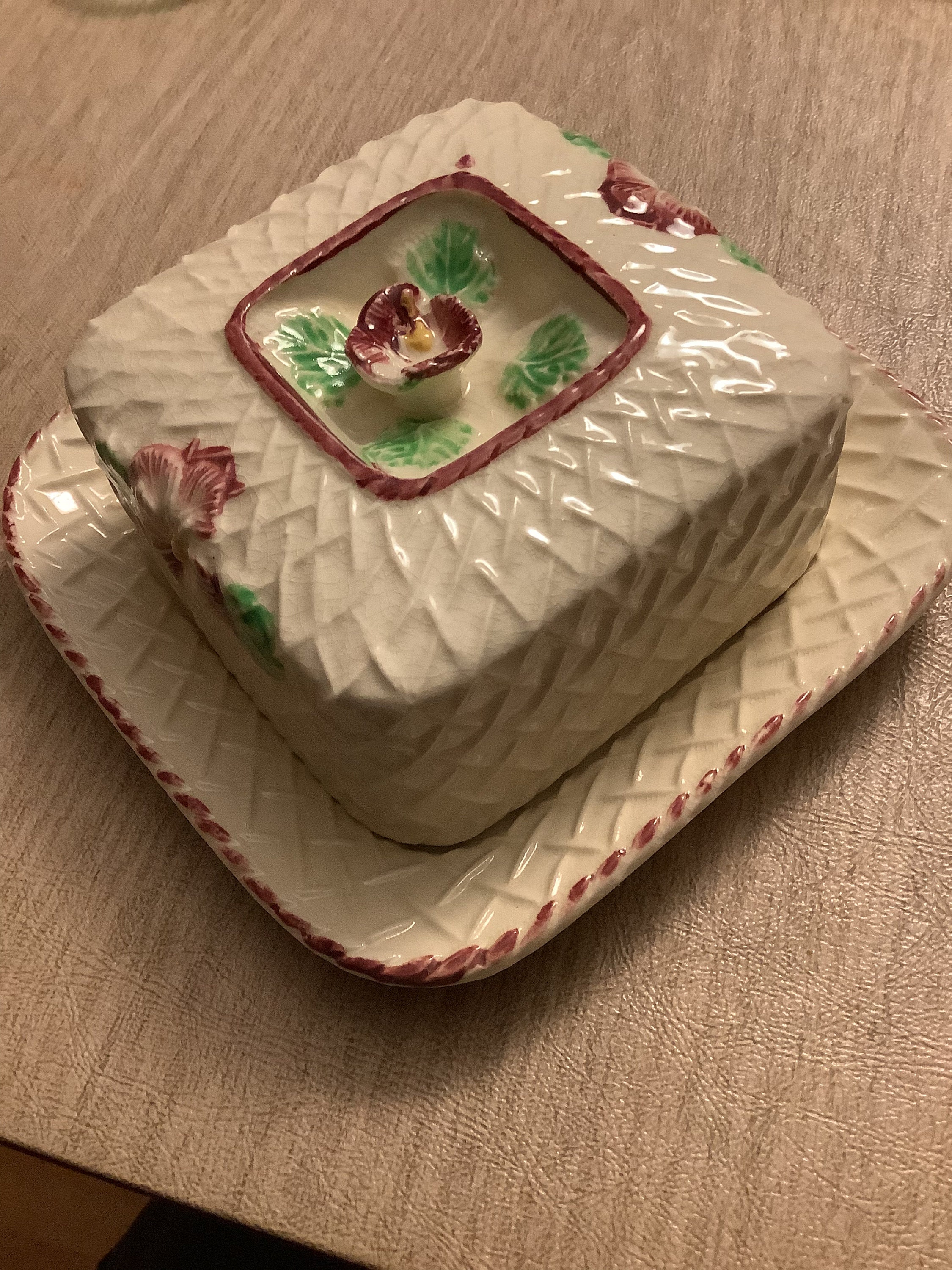 Vintage Covered Butter Dish-made in Japan - Etsy