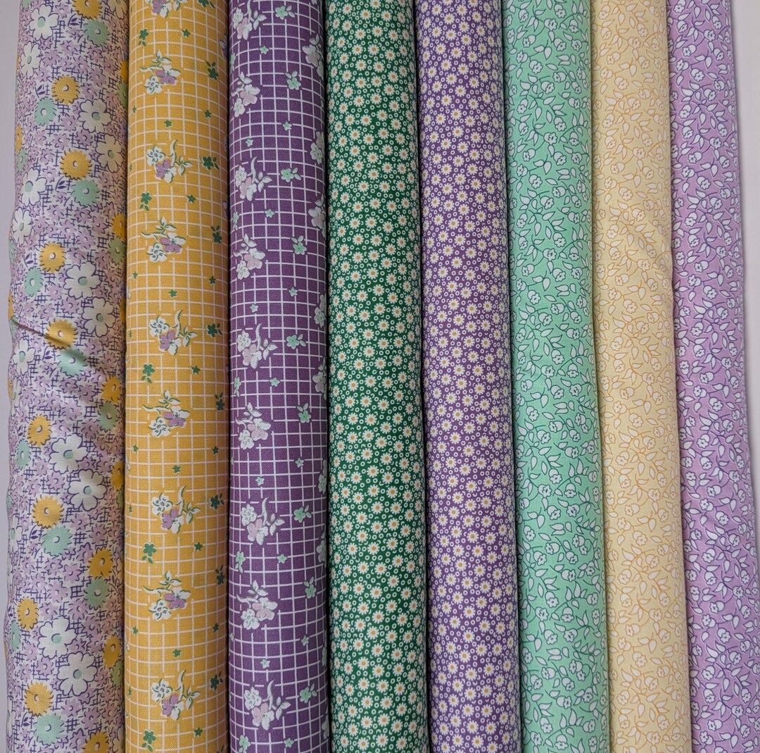 Dilly Dally 1930s Reproduction Fabric Yardage by the Half Yard by ...