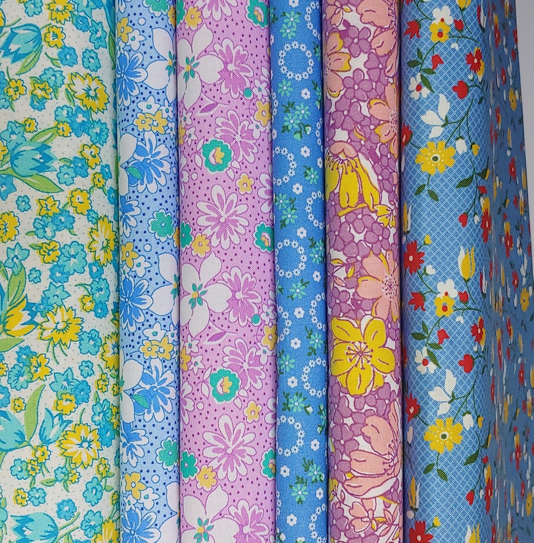 30's Reproductions and Vintage Prints by Moda Fabrics and - Etsy