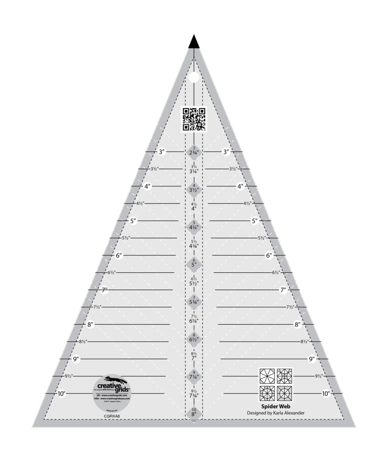 Marco Polo Quilt Pattern Use Spider Web Ruler to Make This Striking ...