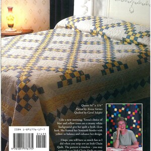 Irish Chain Quilt in a Day Book by Eleanor Burns - Single and Double ...