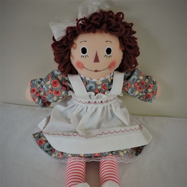 Raggedy Ann Doll - Etsy
