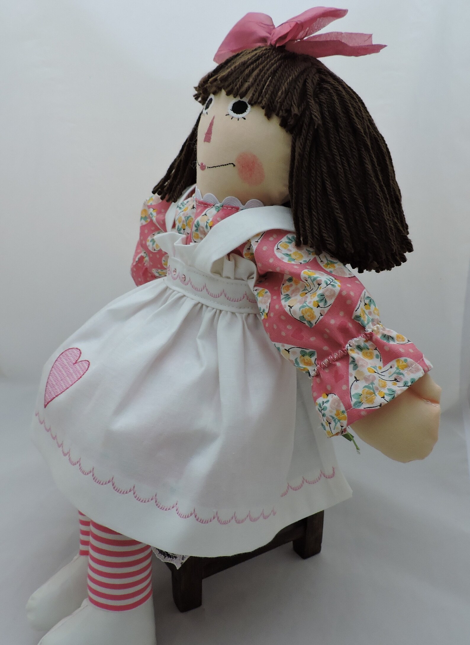Raggedy Ann Doll 17 Inches Handmade Asian Doll - Etsy