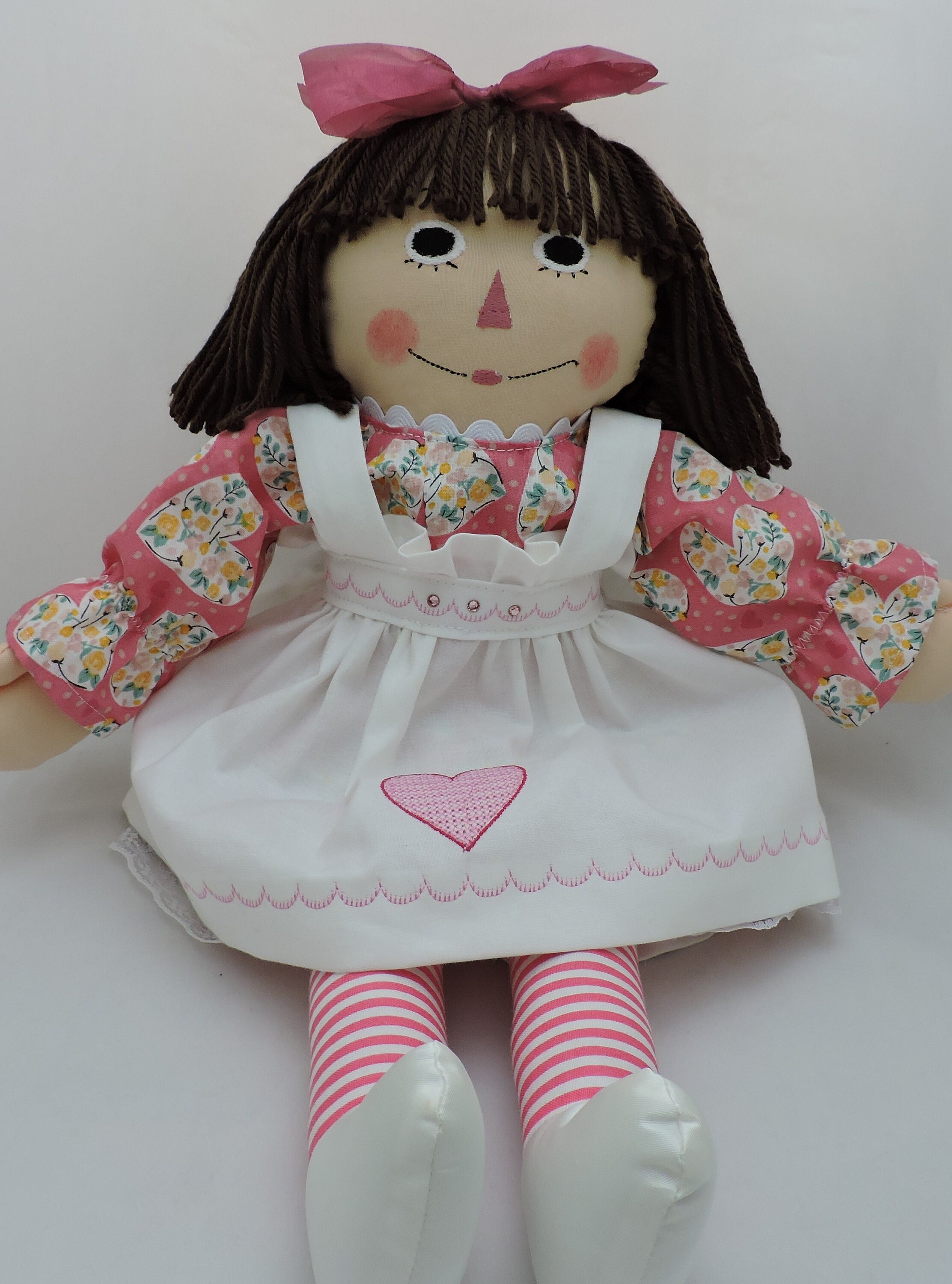 Raggedy Ann Doll 17 Inches Handmade Asian Doll - Etsy